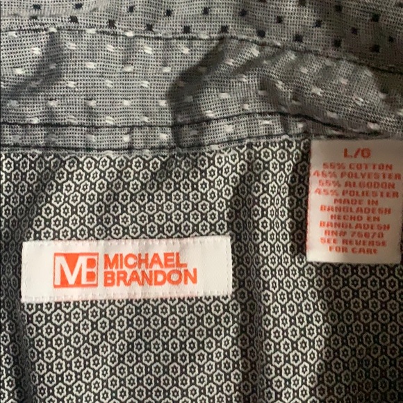Michael Brandon | Shirts | Micheal Brandon Button Up | Poshmark
